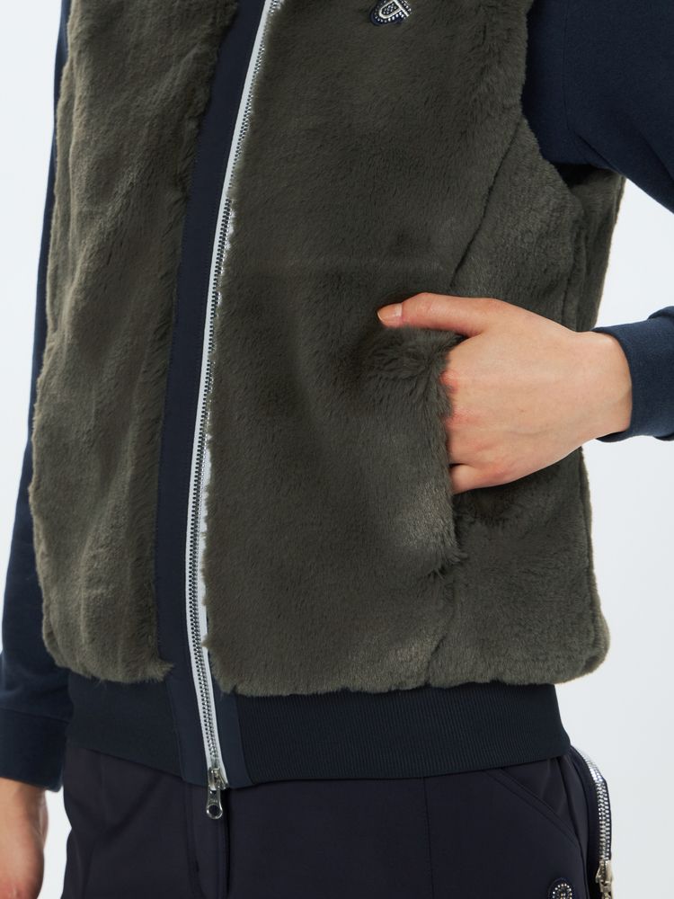 公式・セール】ファー素材ベスト（レディース）｜アンパスィ公式ストア