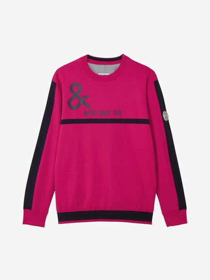 アンパスィ ウインドシャッター防風スニードジャック 長袖 AMF2335A8 メンズ ゴルフウェア and per se 2025秋冬モデル 日本正規品 公式・セール】ウインドシャッター防風スニードジャック（メンズ